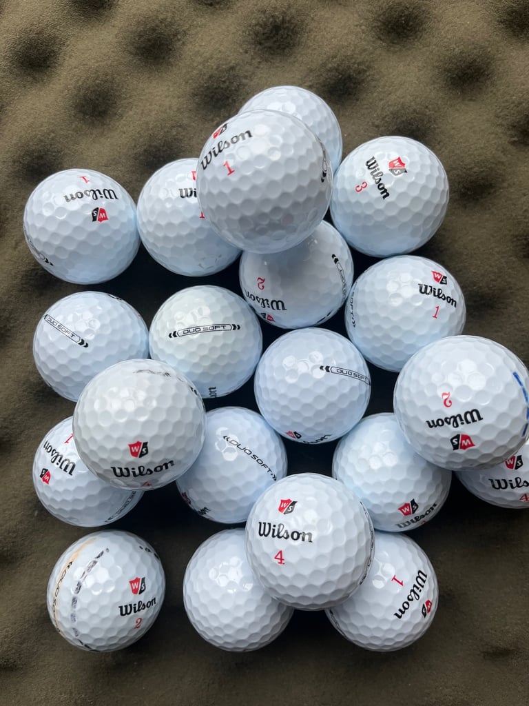 20 WILSON STAFF DUO SOFT GOLF BALLS,EXCELLENT CONDITION | in Airdrie ...