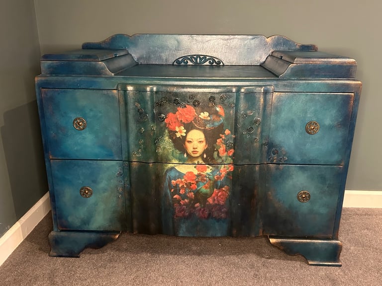 Upcycled chest of drawers | in Dereham, Norfolk | Gumtree