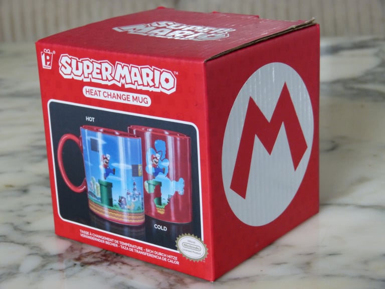 Super Mario Heat Changing Reverse Design Mug (Brand New) | in Waltham ...