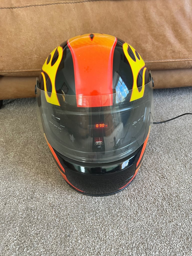 MOTORCYCLE HELMET CD PLAYER WITH USB | in Middlesbrough, North ...