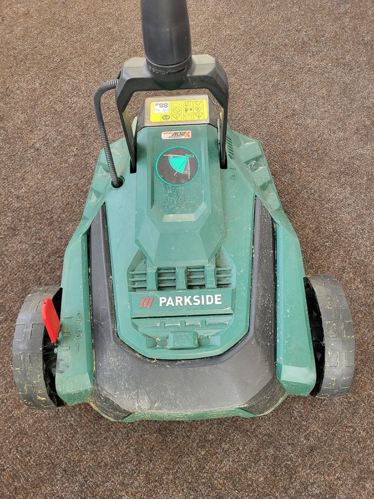 Parkside Cordless Lawn Mower 20V PRMA 20-LI A1 DISASSEMBLY with battery ...