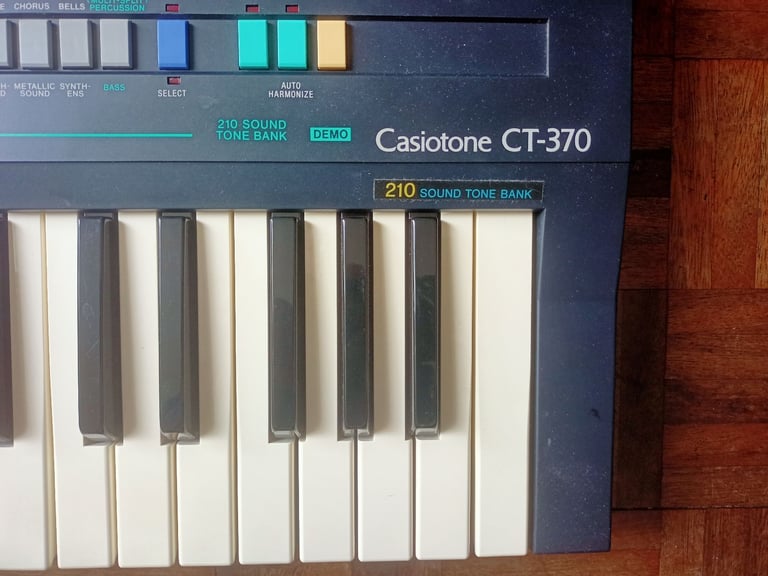Casio Casiotone CT-370 Electronic Keyboard 49 Keys Black | in Croydon ...