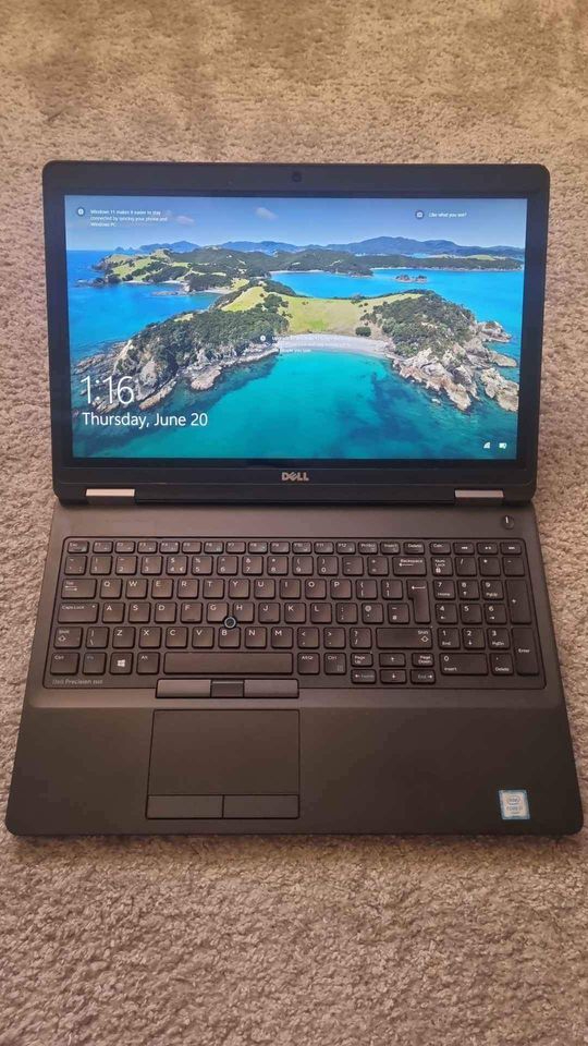 fast Gaming Dell Precision 3510 Laptop - i7 16GB RAM - Touchscreen ...