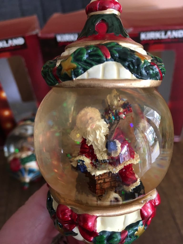 Christmas snow globe decorations. | in Allestree, Derbyshire | Gumtree
