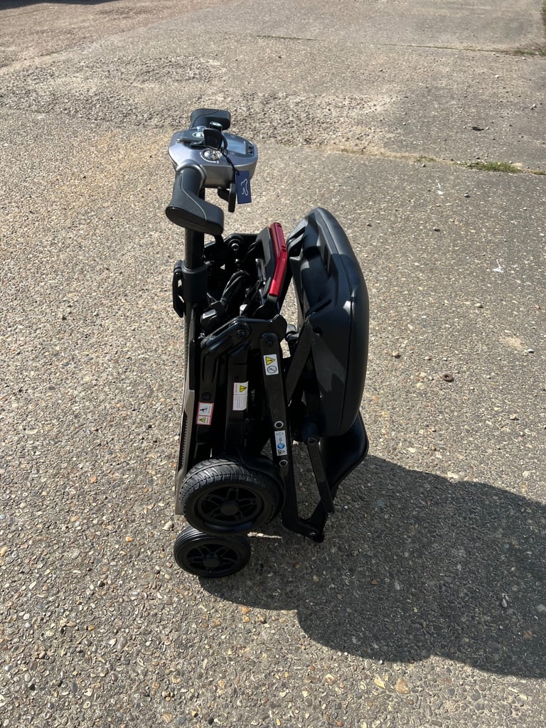 💥NEW Carbon Fibre Ultra Lightweight Auto Folding Mobility Scooter Car ...