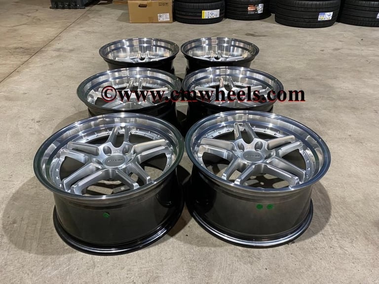18" Inch Strom DS05 Drift Alloy Wheels 5x114.3 Nissan silvia skyline ...