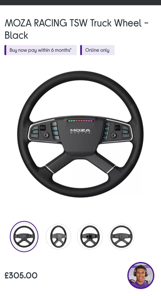 MOZA R5 Direct‑Drive Bundle + TSW Truck Wheel + HGP Shifter. | in Hall ...