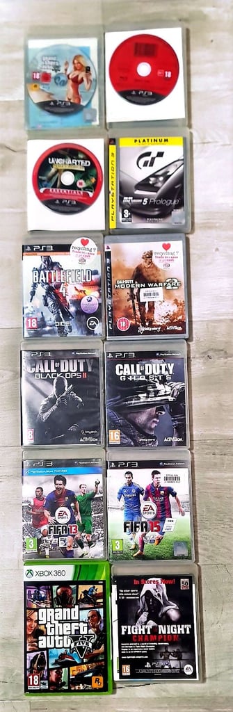 PS3 GTA 5 CALL OF DUTY GHOST BLACK OPS 2 BUNDLES | in Blackheath ...