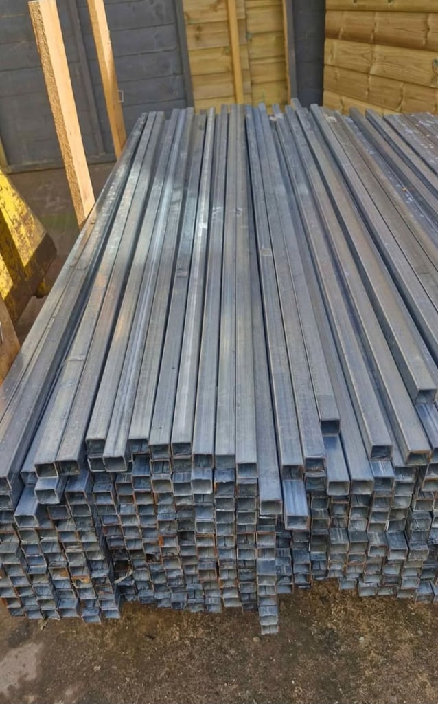 Galvanised Steel 20mm x 20mm x length 2.8 - 2.9m length | in Balsall ...