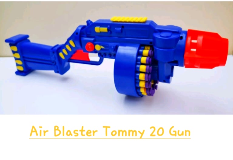 Tommy Gun 20 Air Blaster Motorist Blue Buzz Bees | in Cannock ...
