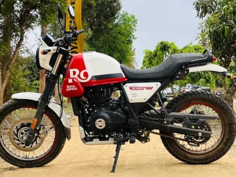 Royal Enfield Scram 411 PREMIUM Was £4949 Now £3599 Pre-Reg plus OTR ...