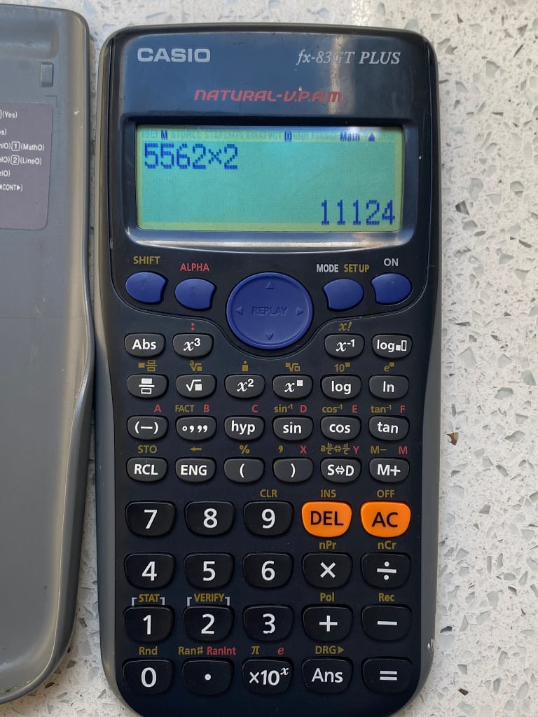 Casio FX-83GT Plus Scientific Calculator, Vintage, Fully Working | in ...
