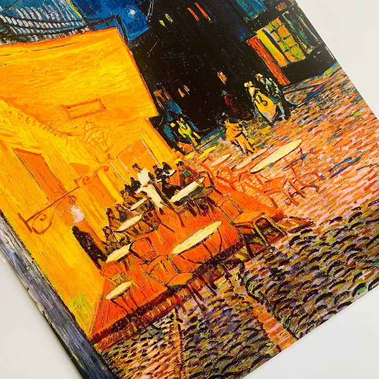 Cafe Terrace at Night Van Gogh French Art Poster Print Home Dorm Decor ...