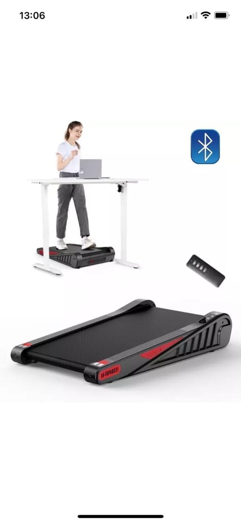 Incline Electric Walking Pad Treadmill Home Exercise Machine Bluetooth ...