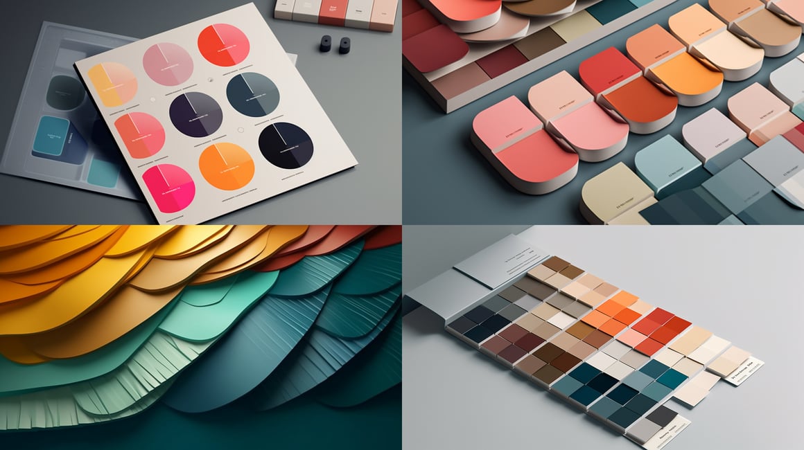 Midway Color Palette Unveiling for Modern French Brand Prompt | NeoPrompt