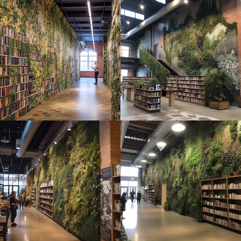 A Mid-Journey Exploration of a Modern Public Library Prompt | NeoPrompt