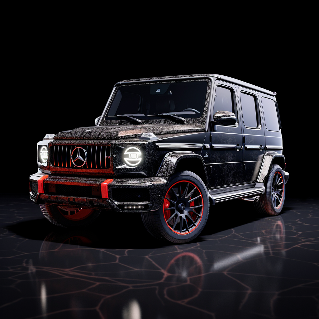 Updating the Mercedes AMG G63 Brabus Competition Visual Design ...