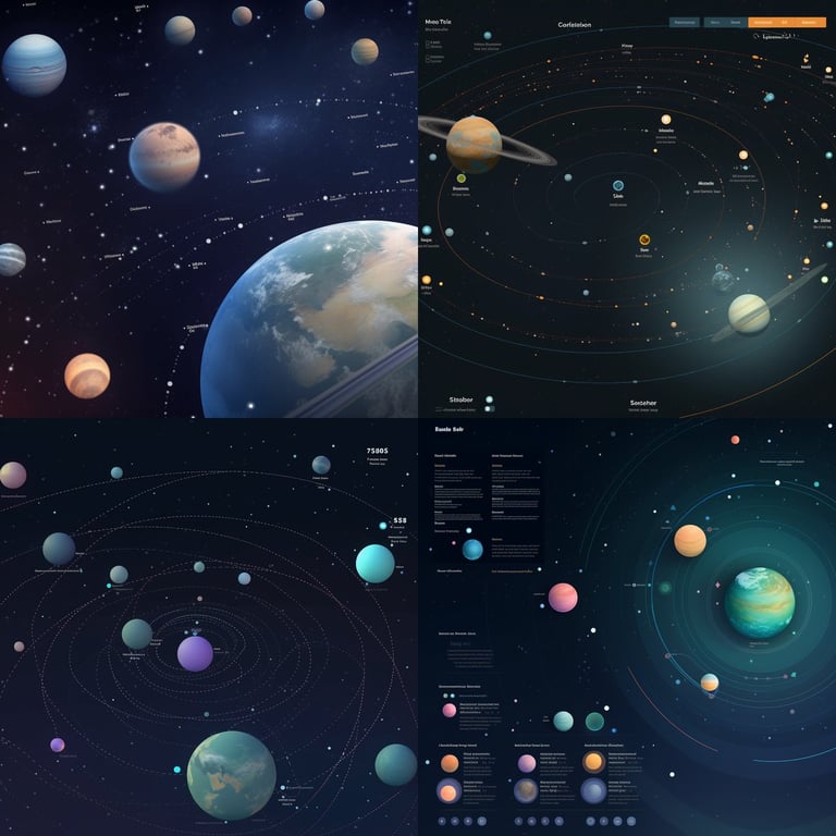 Astro Space Map Webpage Design Prompt | NeoPrompt