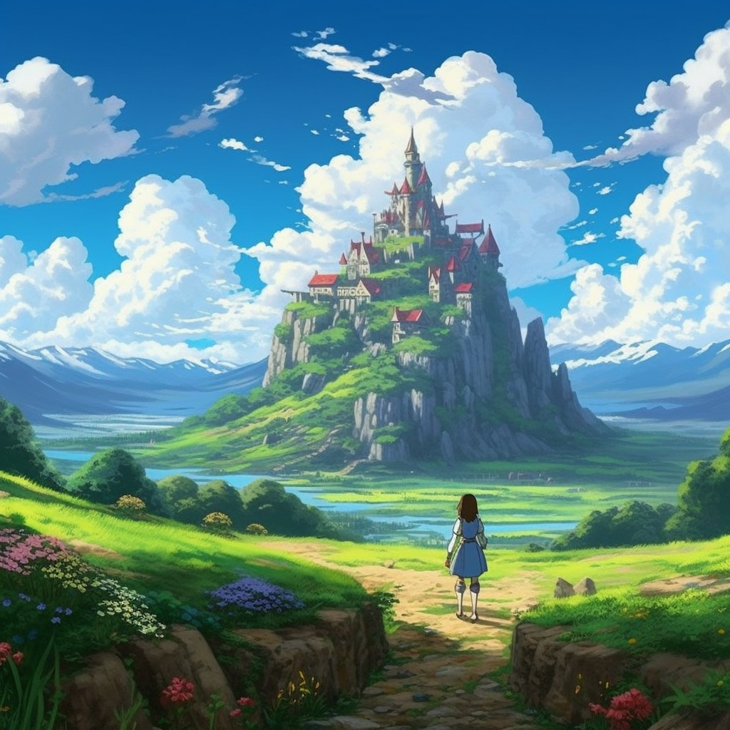 Homer Simpson in Hayao Miyazaki's Princess Mononoke Universe Prompt ...