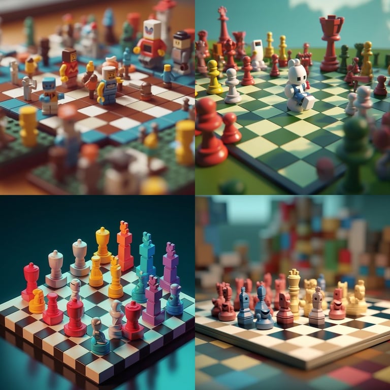 Retro Arcade: A Tetris-Chess Soccer Challenge Prompt | NeoPrompt