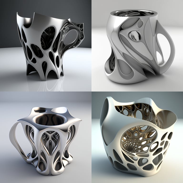 Zaha Hadid's Parametric Architecture Inspired Illy Espresso Coffee Cup ...