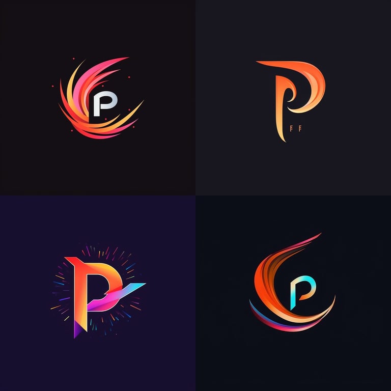 High Precision Letter P and Speed Vector Logo for Stayel Prant on ...