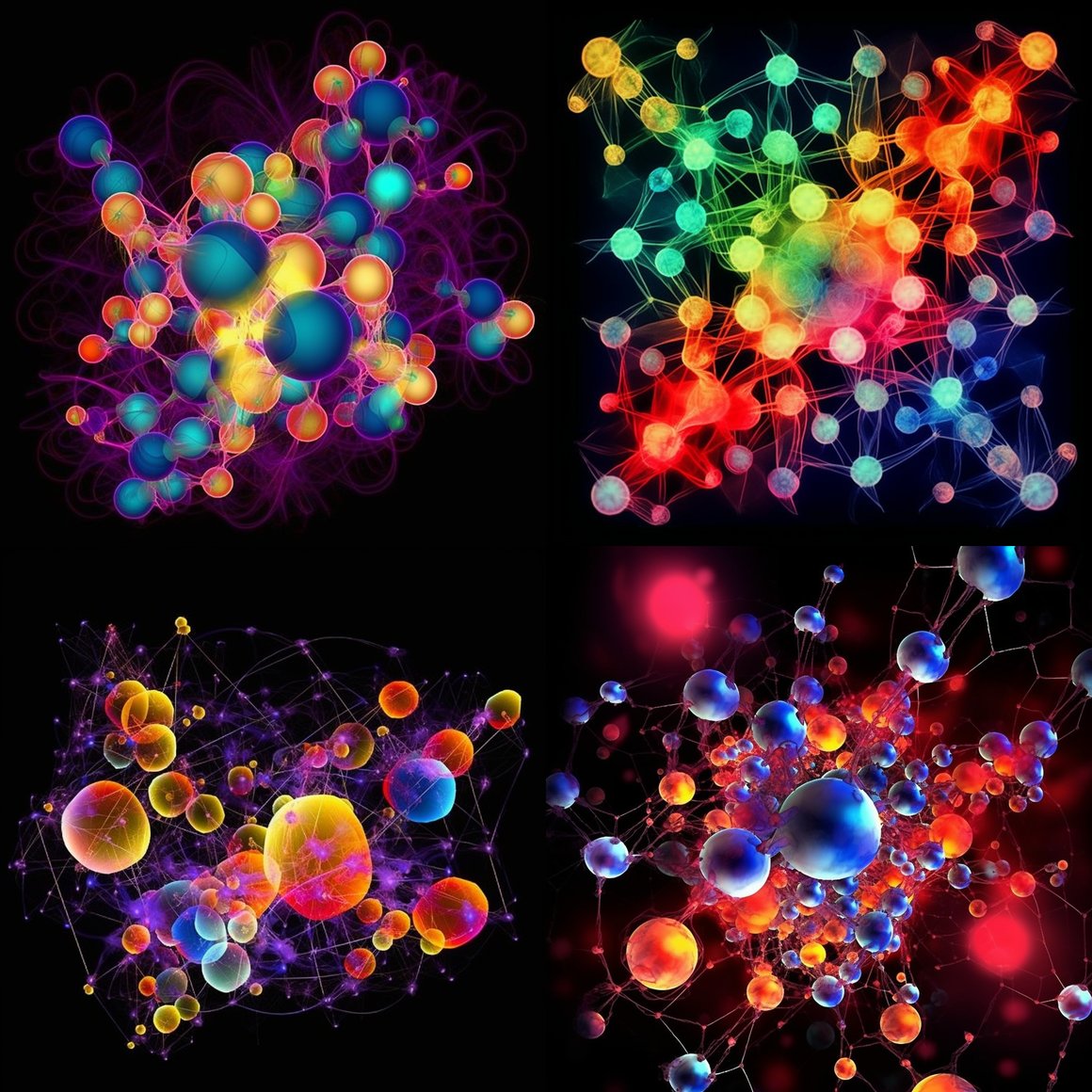 Visualizing the Vibrant Dance of Atoms and Molecules Prompt | NeoPrompt