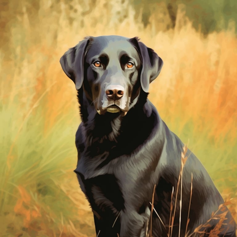 An Impressionistic Tribute to a Labrador/Healer Mix Prompt | NeoPrompt
