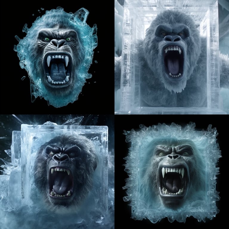 Chilling Encounter: King Kong in 8K Ultra-Realism Prompt | NeoPrompt