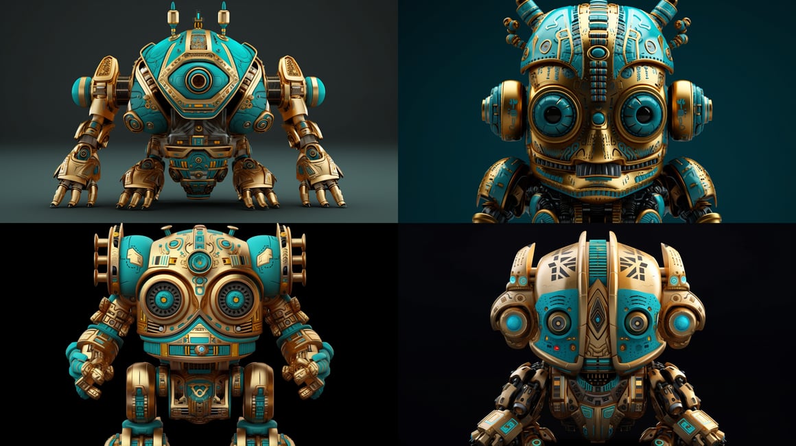 Aztec Futurism: Journey into Advanced Robotics Prompt | NeoPrompt