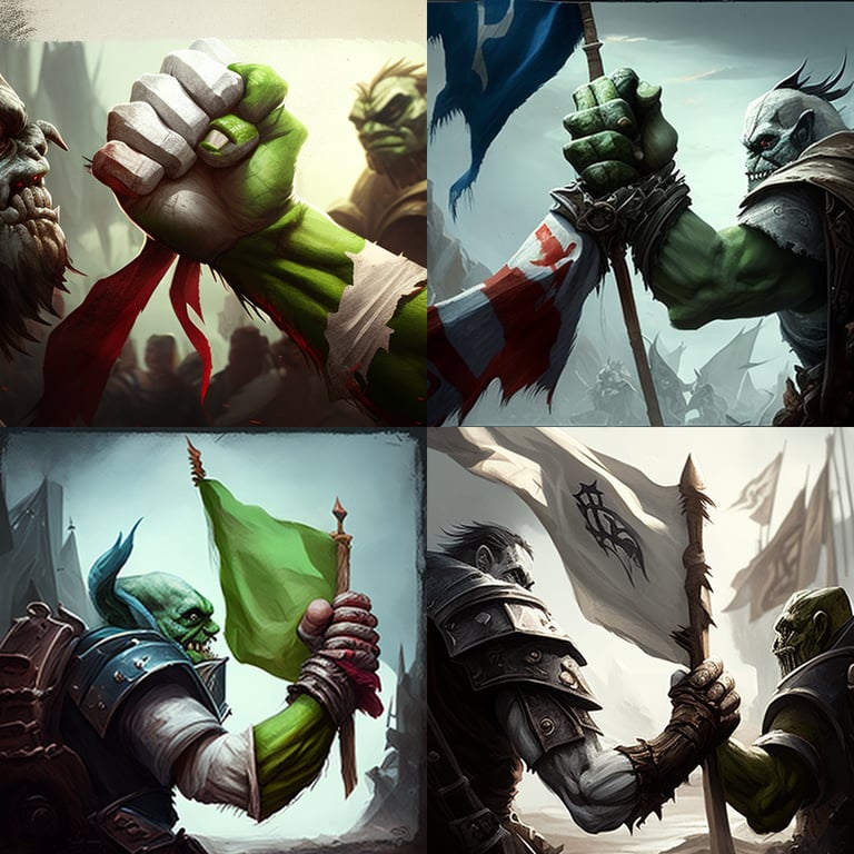 Handover of Peace: Orc's Redemption Prompt | NeoPrompt