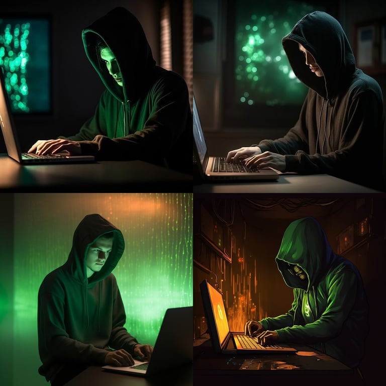 Code Inferno: Enigma of the Faceless Hacker - Version 5 Prompt | NeoPrompt