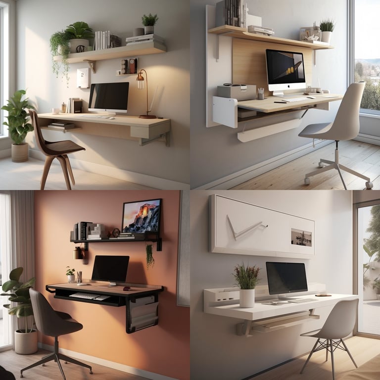 Designing a Functional and Aesthetic Wall-Mounted Sit-Stand Desk Prompt ...