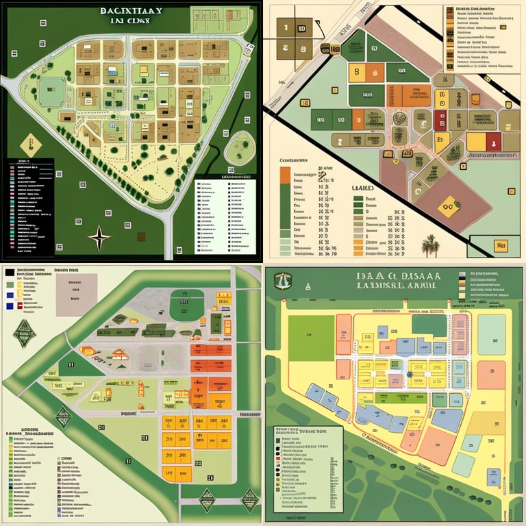 Military Base Layout and Communication Equipment Tracking Spreadsheet ...