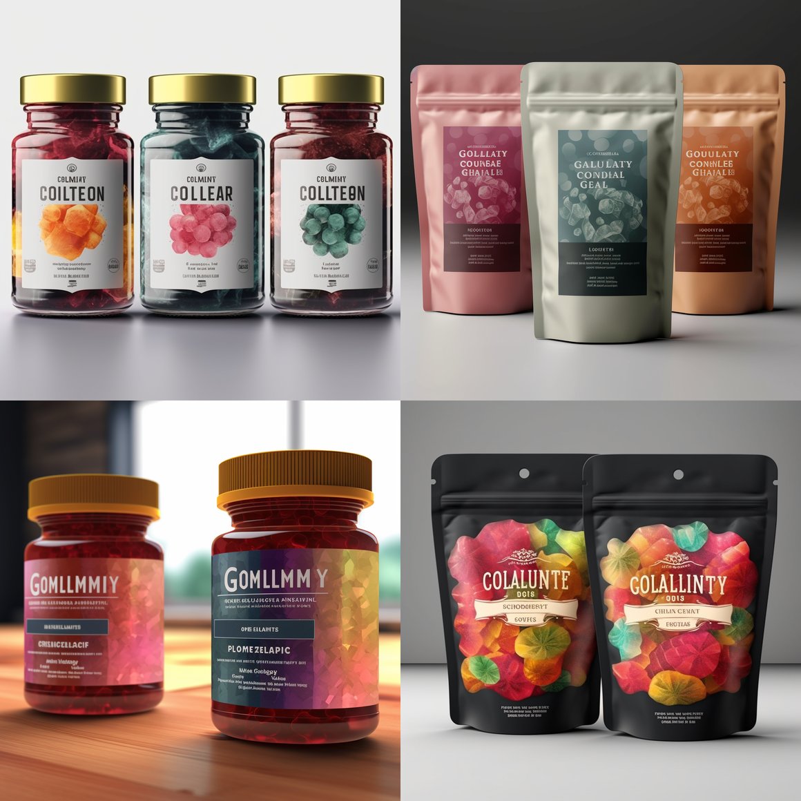 Collagen Gummies Label Design Challenge Prompt | NeoPrompt