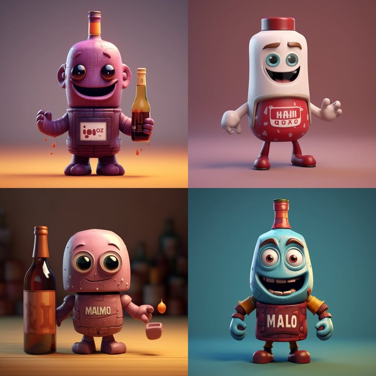 The Journey of Designing a Humanoid Malbec Bottle Prompt | NeoPrompt