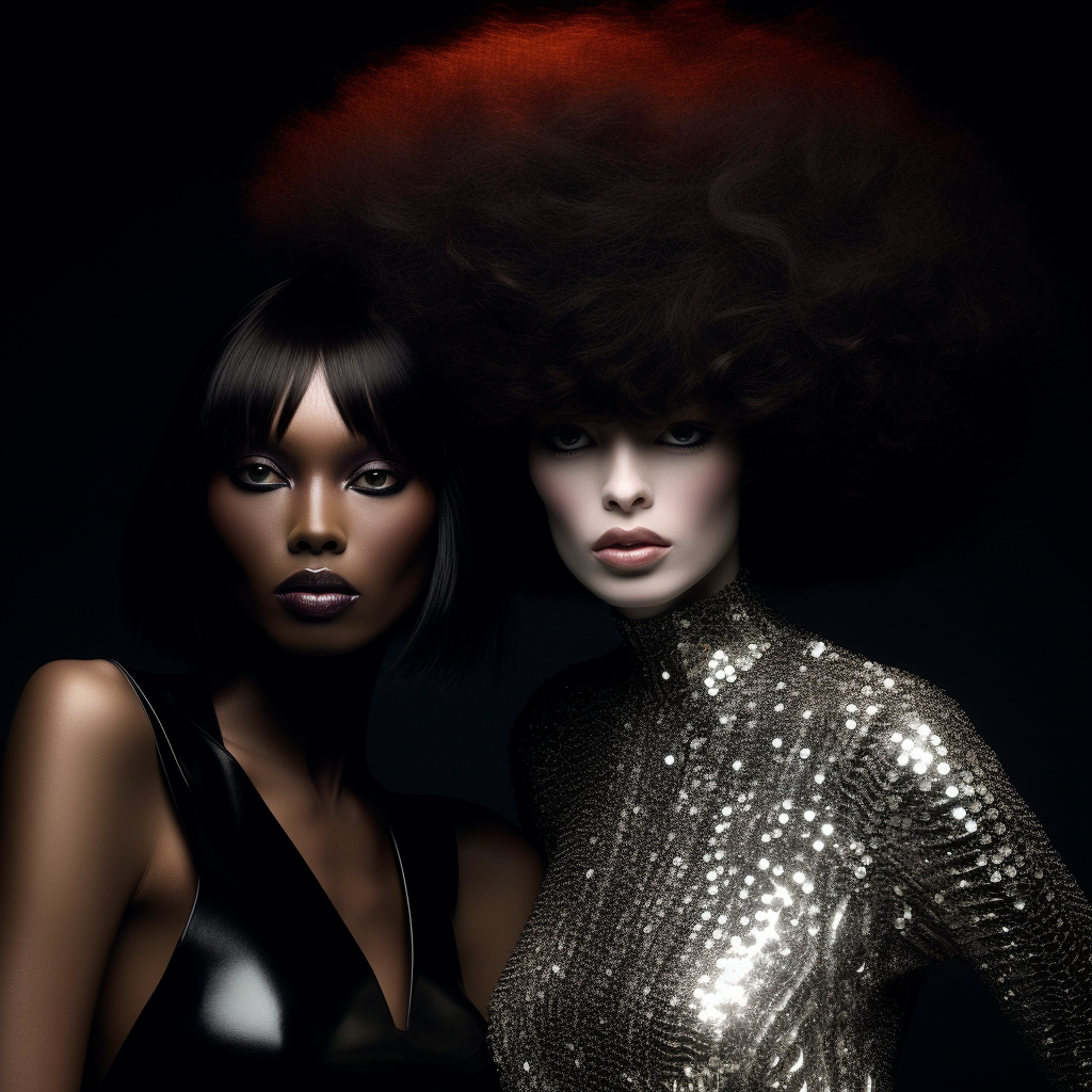 Iconic Supermodels' Epic Mid-Journey Photoshoot Prompt | NeoPrompt