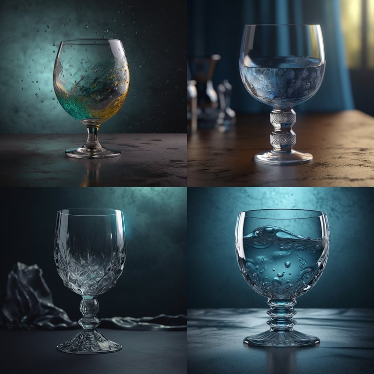 Capturing the Elegance of a Water Goblet through Octane Render v5 ...