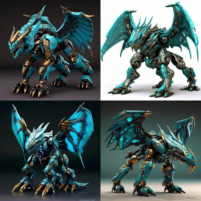 Predacon Dragon Transformation: Mid-Journey Evolvement Prompt | NeoPrompt