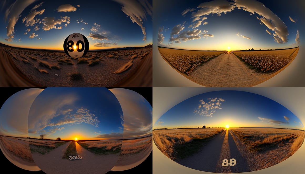 Ultra HD 8K Equirectangular Sunset Journey Snapshot Prompt | NeoPrompt