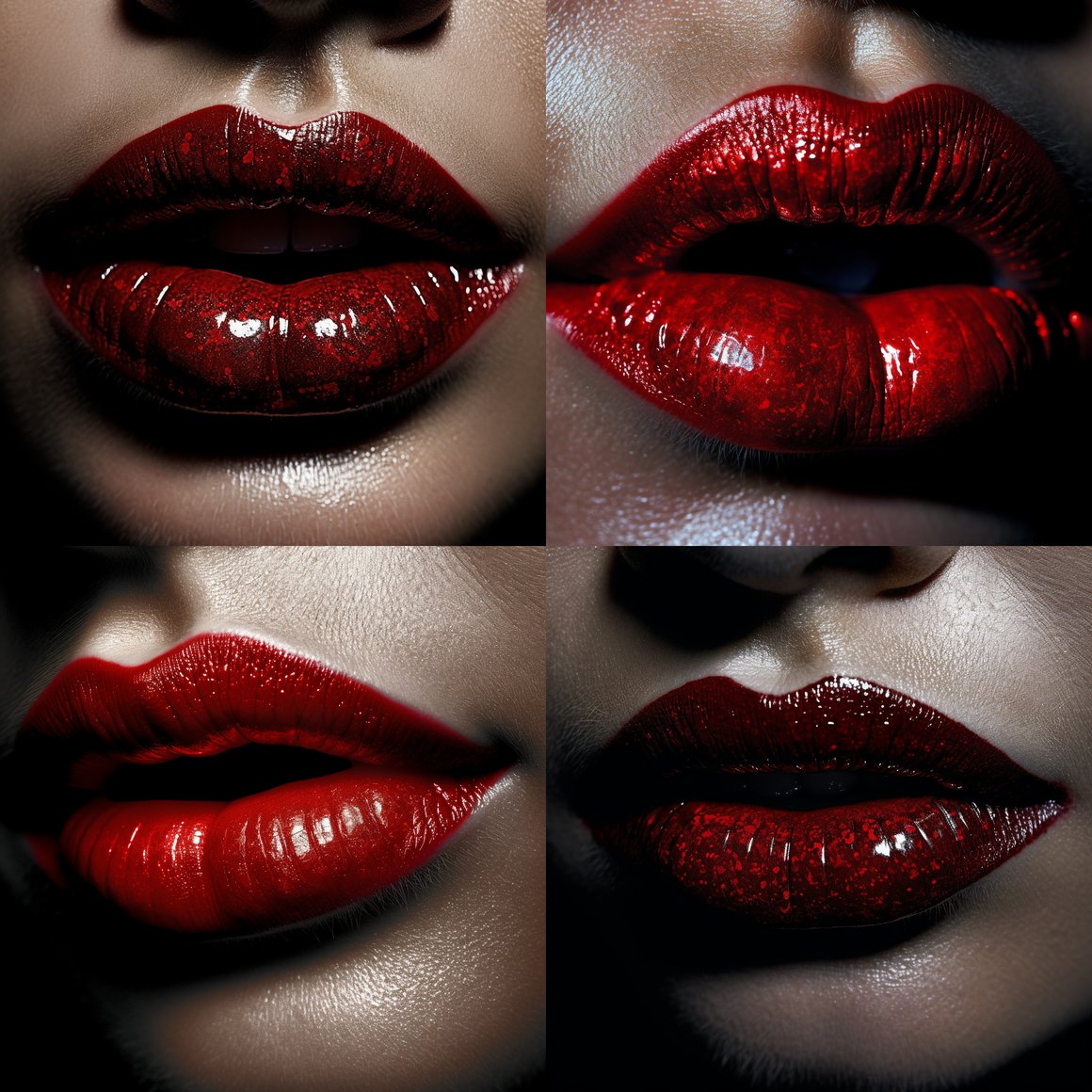 Detailed Study of Red Lips in Photographic Art Prompt | NeoPrompt