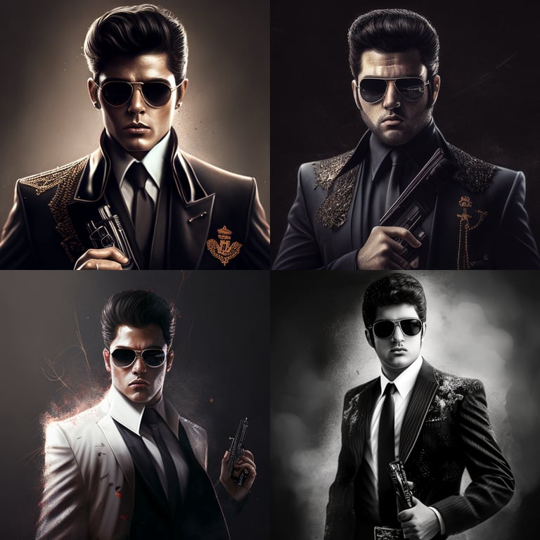 Elvis Presley: Undercover Mobster Edition Prompt | NeoPrompt