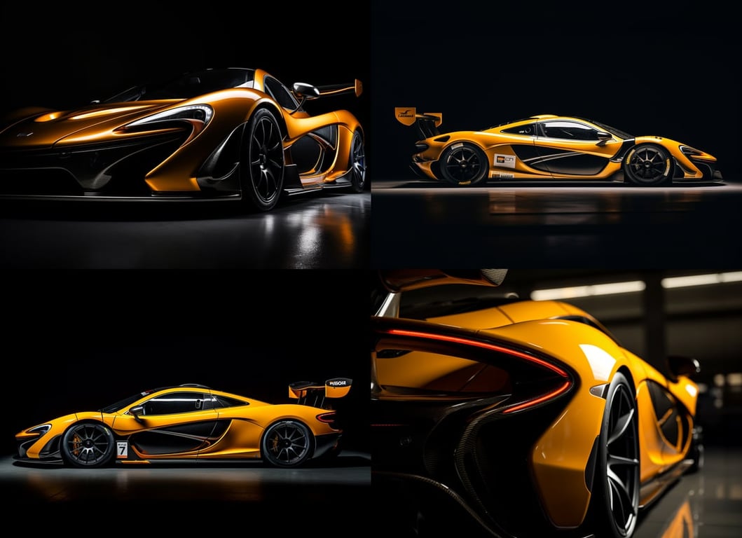 Super Detailed McLaren P1 LM Captured by Sony α7 at 11:8 Aspect Ratio ...