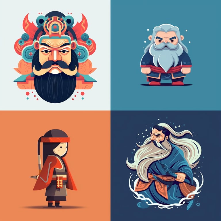 Simplified Chinese Fantasy Character in Markus Magnusson Style Prompt ...