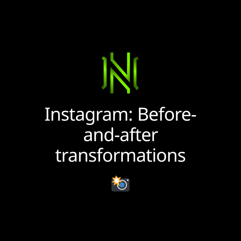 Instagram: Before-and-after transformations Prompt | NeoPrompt