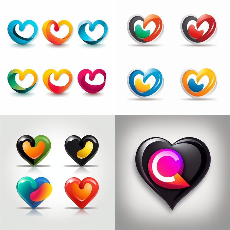 Creating a Heart-shaped CCL Icon Logo Using Google's Style as ...