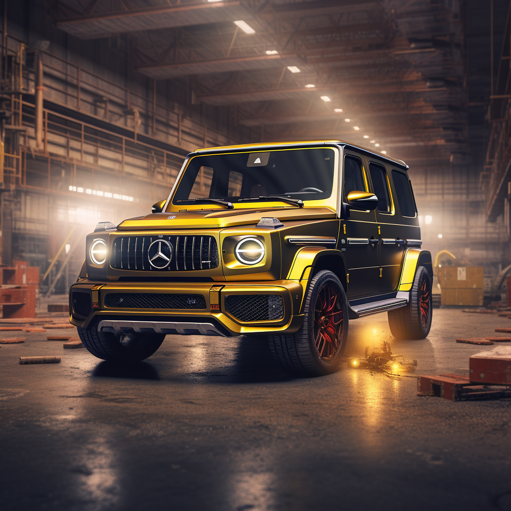 Updating the Mercedes AMG G63 Brabus Competition Visual Design ...