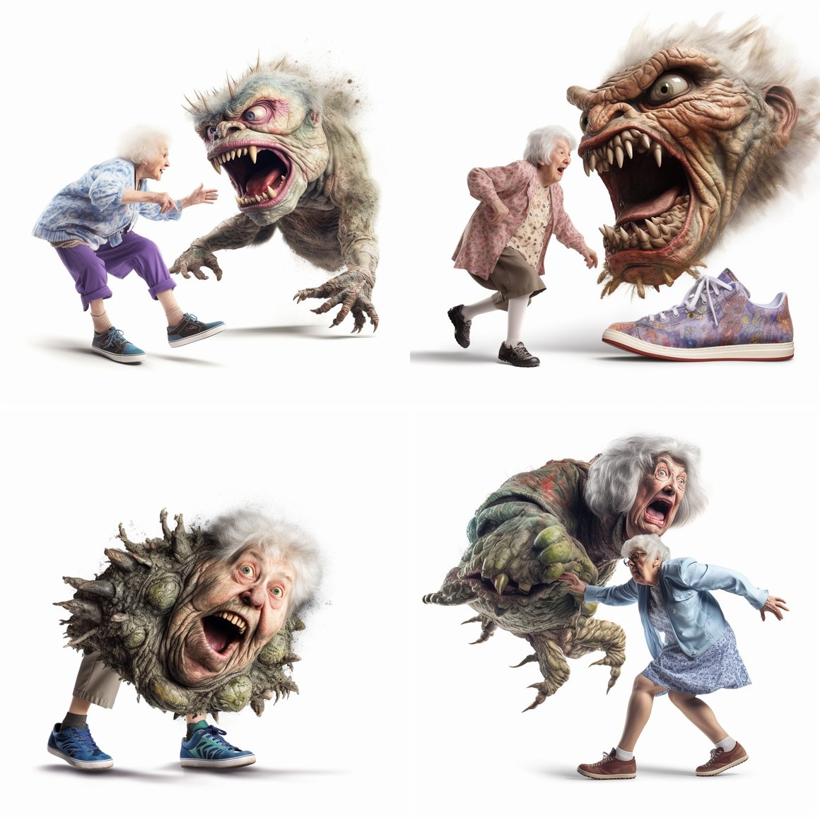 Unexpected Encounter: The Shoe Monster Prank Prompt | NeoPrompt