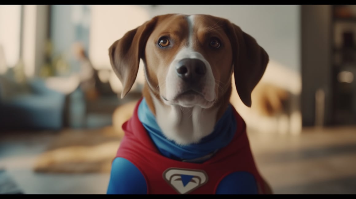 Ultra Realistic 4K Photo of Superman-Dressed Beagle Husky Mix Prompt ...