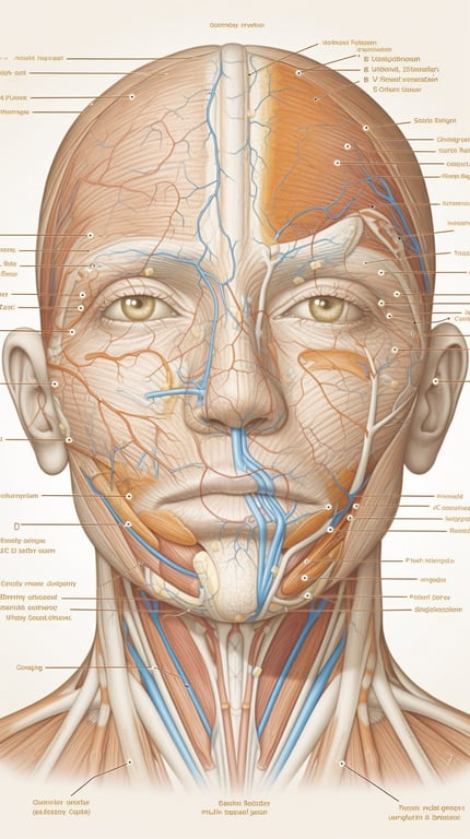Facial Anatomy Vector Illustration Prompt | NeoPrompt
